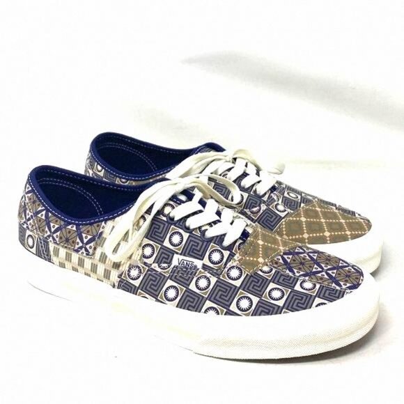 Vans | Shoes | Vans Geo Trek Authentic Patchwork Casual Mens Canvas ...